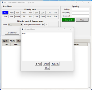 DX Cluster – PD5DJ